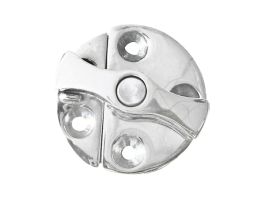 RVS Ronde Overvalsluiting, Diameter 45mm